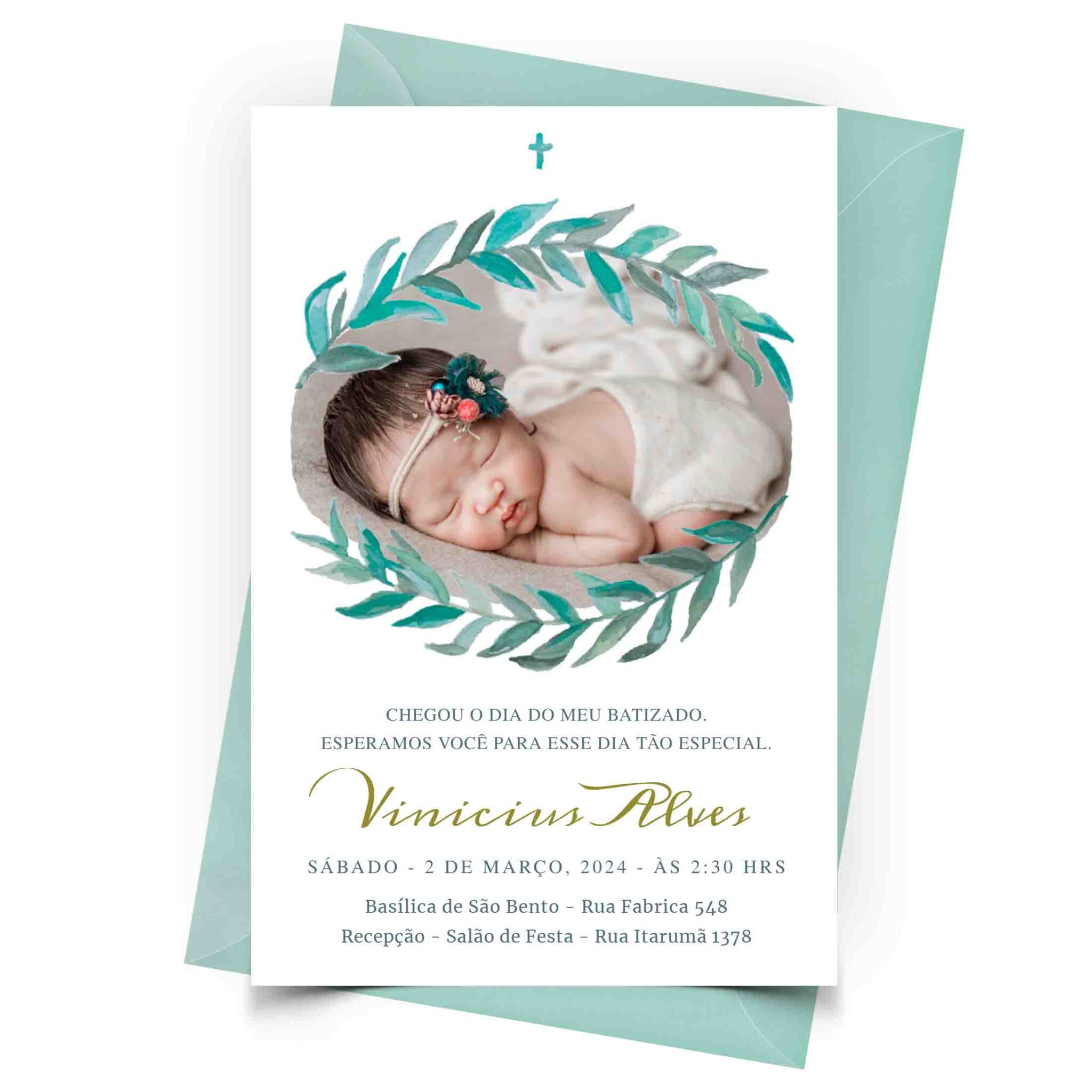 [+7] Convite Batismo para Editar e Imprimir