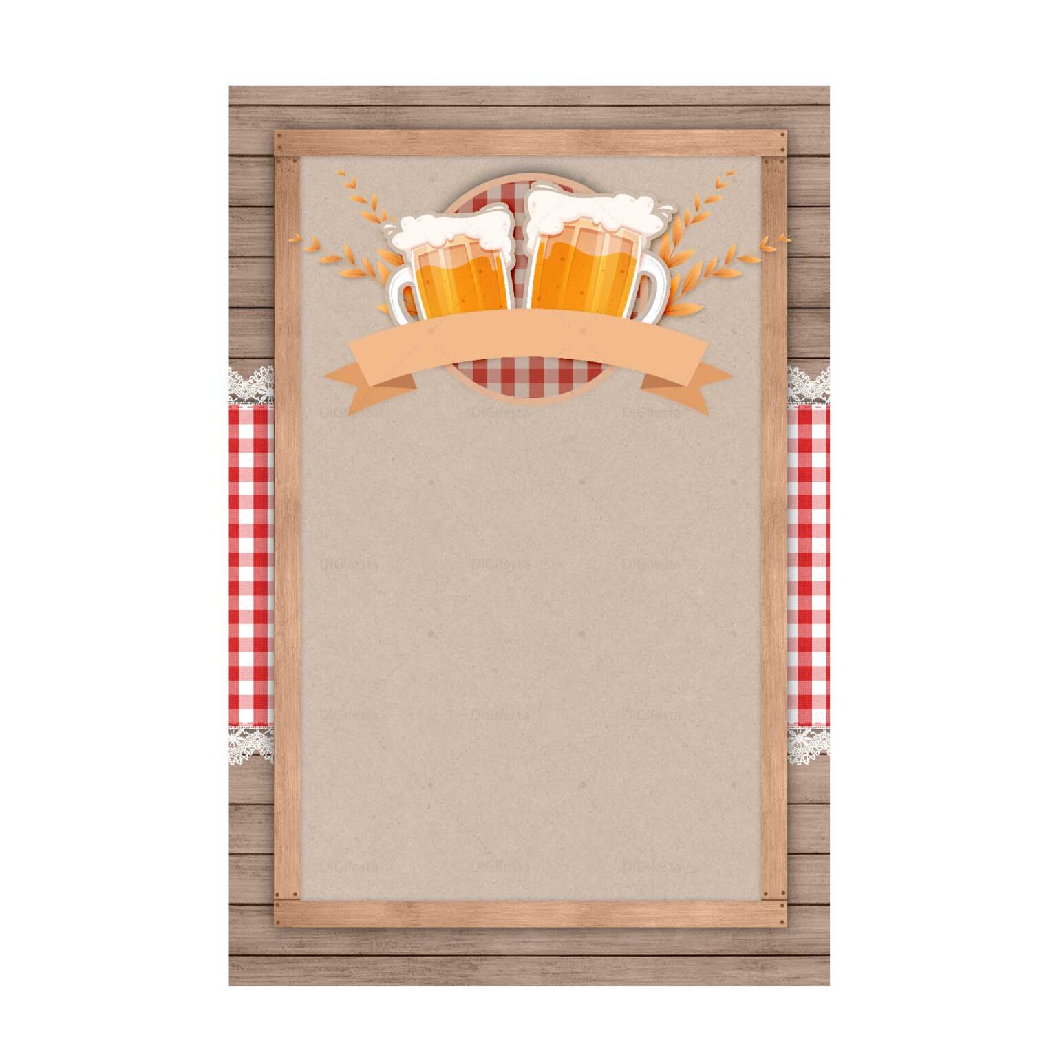 [7Artes] Convite Boteco Grátis para Baixar, Editar e imprimir