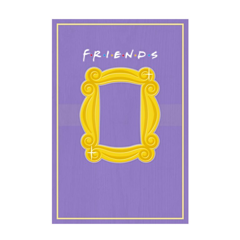 [7+ Artes] Convite Friends Grátis para Editar e Imprimir