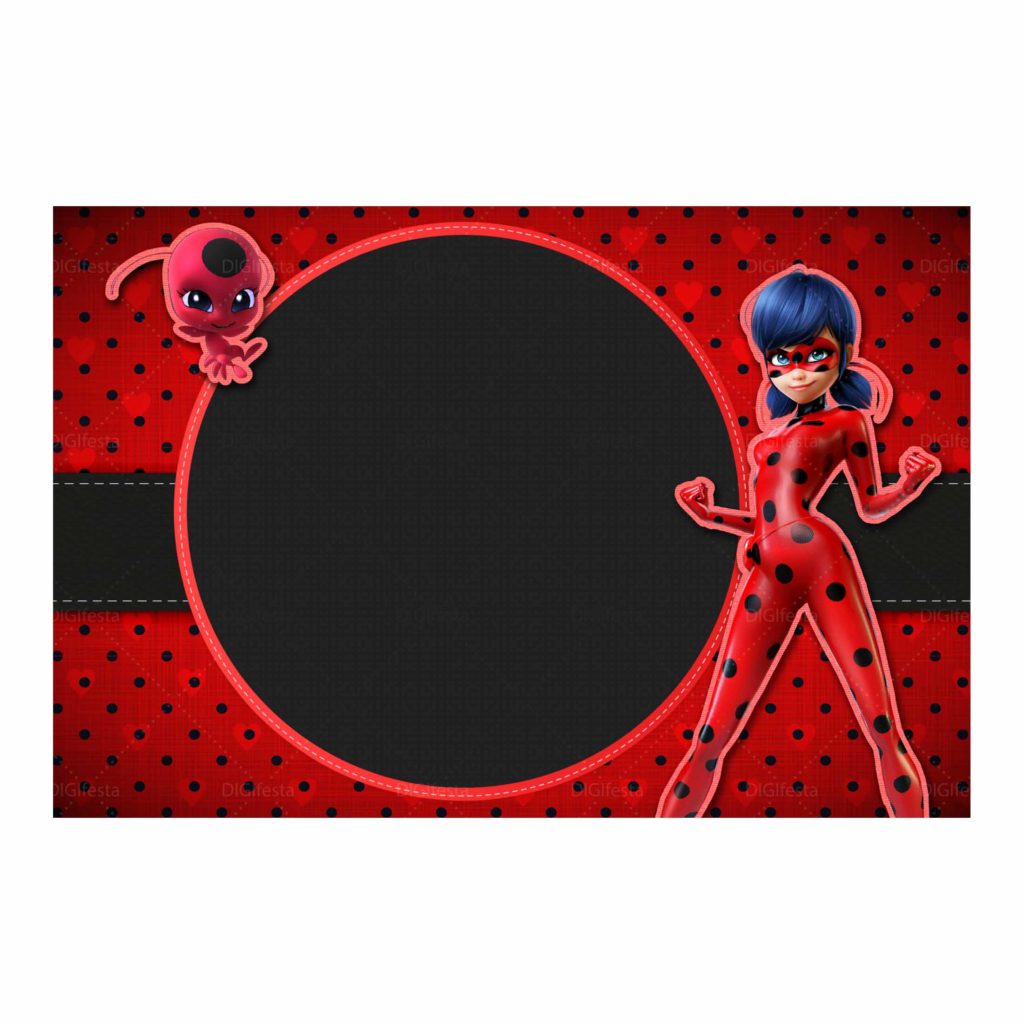 [5+] Convite Ladybug Grátis para Baixar e Editar Online!