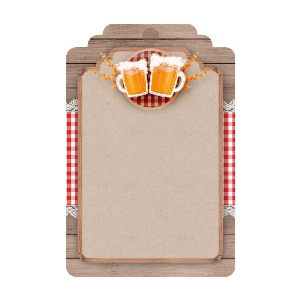 [7Artes] Convite Boteco Grátis para Baixar, Editar e imprimir